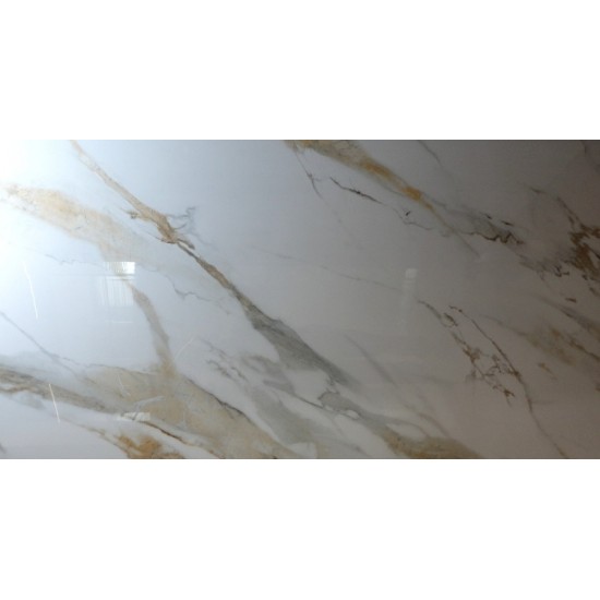 Calacatta Gold Сірий 12060 35 071 60x120x8 плитка для підлоги Intercerama